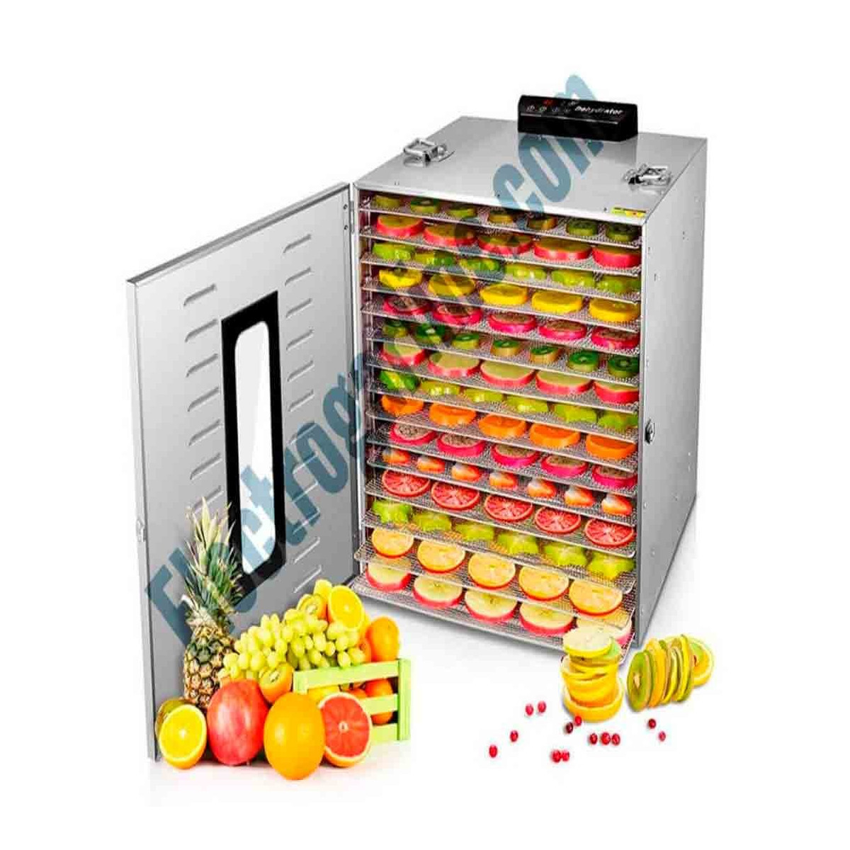 Deshidratador de alimentos 16 bandejas Henkel mq-dh-16