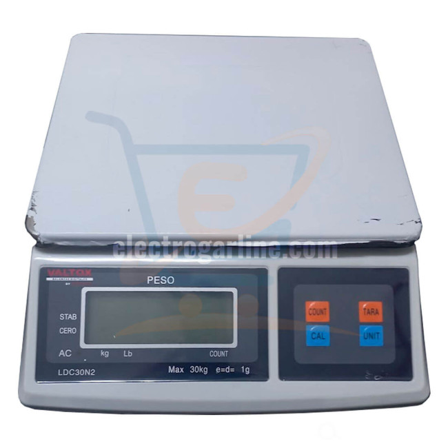 Balanza Valtox Ldc30n2 bandeja de acero