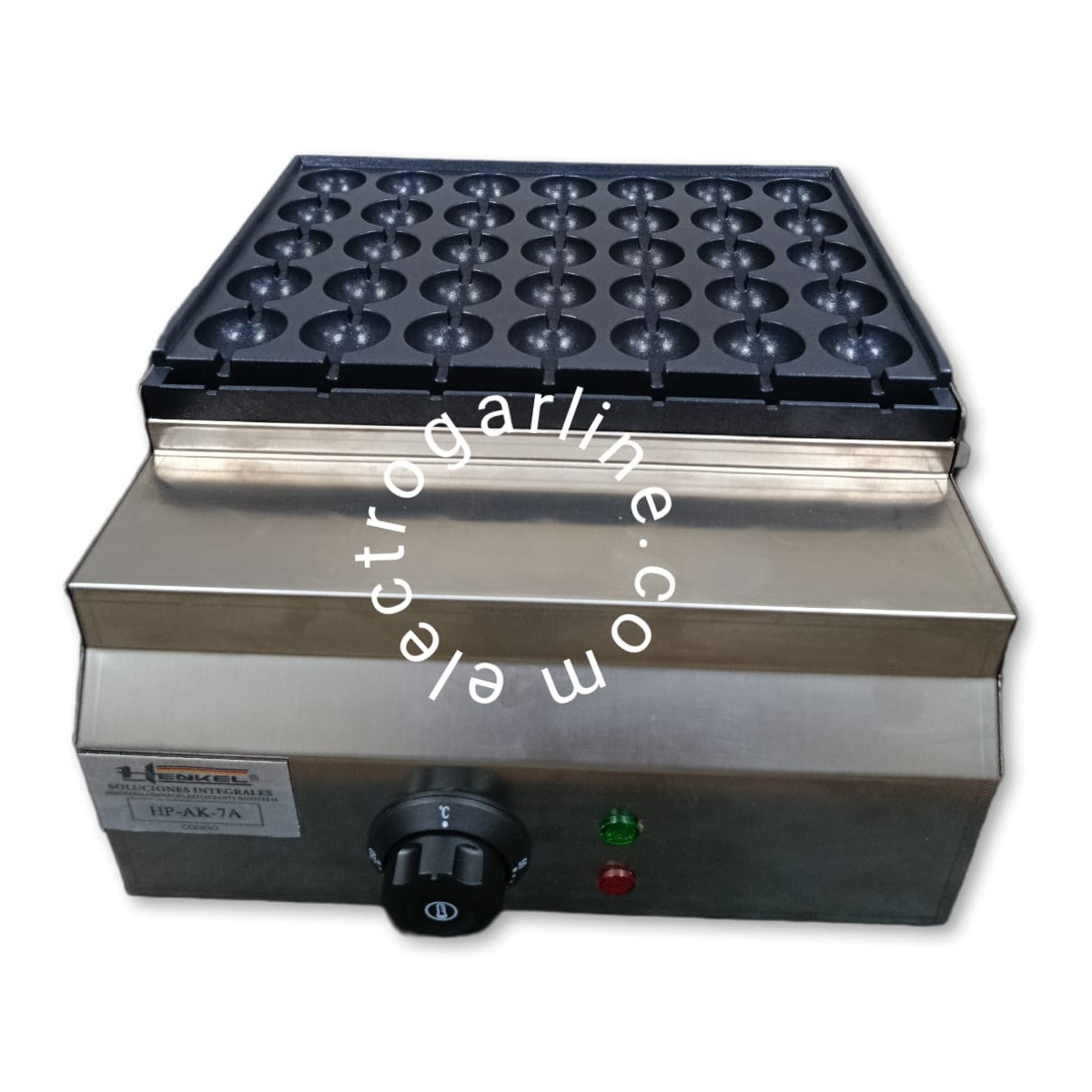 Máquina de brochetas de huevo de codorniz Takoyaki Henkel HP-AK-7A